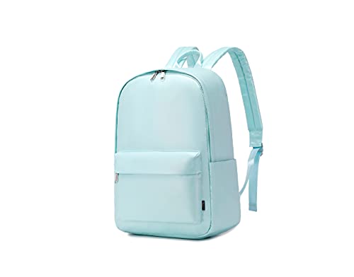 Wadirum Waterproof Cute School Backpack for Girl and Boy Fashion Women Daypack Sky Blue