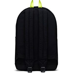 Herschel Supply Co. Pop Quiz Black Enzyme Ripstop/Black/Safety Yellow One Size