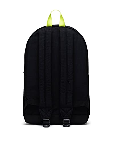 Herschel Supply Co. Pop Quiz Black Enzyme Ripstop/Black/Safety Yellow One Size