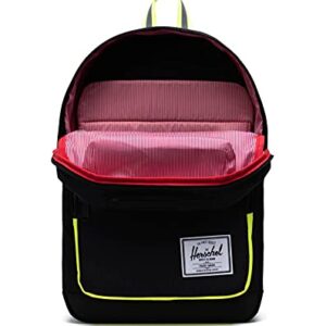 Herschel Supply Co. Pop Quiz Black Enzyme Ripstop/Black/Safety Yellow One Size