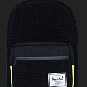 Herschel Supply Co. Pop Quiz Black Enzyme Ripstop/Black/Safety Yellow One Size