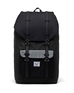 herschel supply co. little america black crosshatch/black/raven crosshatch one size