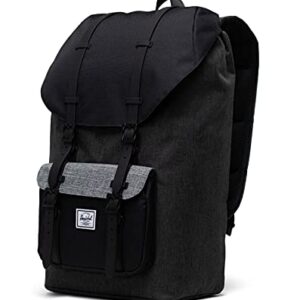 Herschel Supply Co. Little America Black Crosshatch/Black/Raven Crosshatch One Size