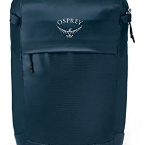 Osprey Transporter Small Zip Top Laptop Backpack, Venturi Blue, One Size