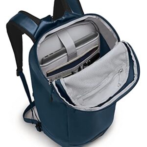 Osprey Transporter Small Zip Top Laptop Backpack, Venturi Blue, One Size