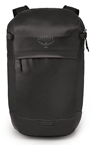 Osprey Transporter Small Zip Top Laptop Backpack, Black, One Size