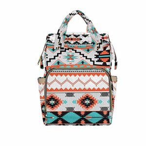 interestprint tribals aztecs indians pattern large unisex bags, multipurp-ose travel back pack for moms dads