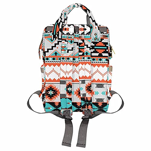 InterestPrint Tribals Aztecs Indians Pattern Large Unisex Bags, MultipurP-ose Travel Back Pack for Moms Dads