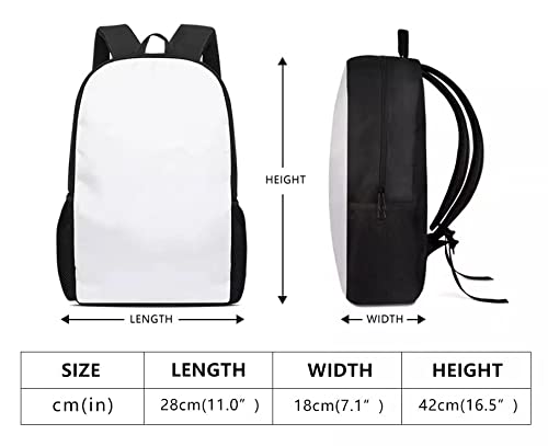 Cumagical Black Horse Schoolbag Bookbag Kids/Boys/Girls Backpack Casual Daypack