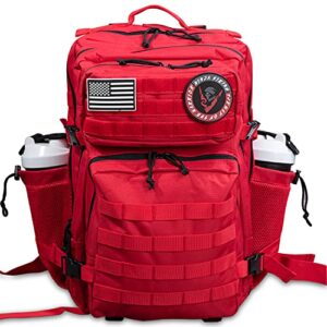 ninja viking gym backpack for men and women (red)