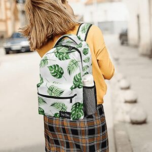 Leaf Personalized Name Unisex Waterproof Backpack for Kids Children Boys Girls Daily Bag