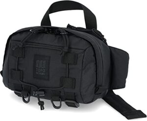 topo designs mountain hip pack - black/black