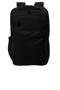 port authority impact backpack bg225-deep black -one size