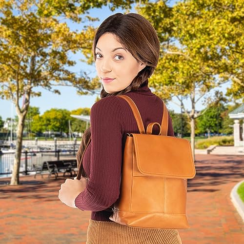 Le Donne Luna Backpack: Stylish, versatile women's bag for work or travel. Professional, multipurpose design. Essential for everyday use.