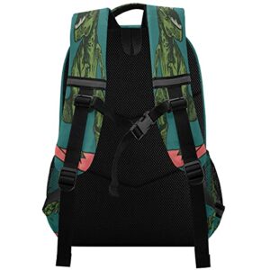 Backpack Bookbag School Bag Skateboard Dinosaur Travel Bag for Girls Boys Teen