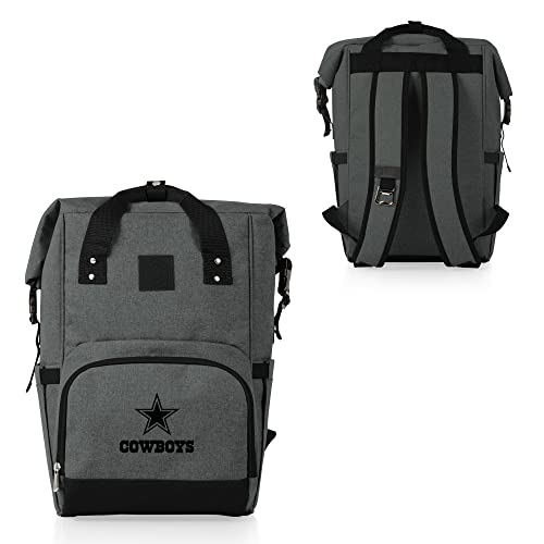 PICNIC TIME Gray Dallas Cowboys Backpack