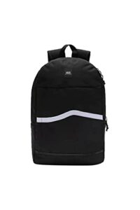 vans construct backpack black cod vn0a4rwvy28, black / white