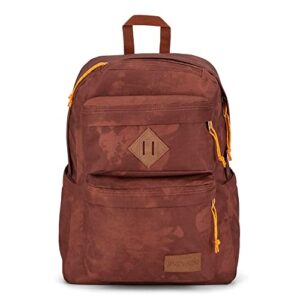 jansport js0a4nv392m double break fx brown patina eroded ripstop