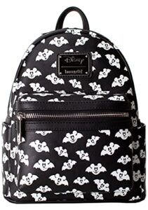 loungefly x lasr exclusive disney totally batty mickey bat aop mini backpack