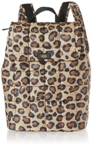 ugg adaya backpack puff, natural spotty