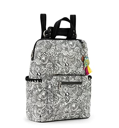 Sakroots Loyola Conv Backpack Cotton Uncoated Canvas