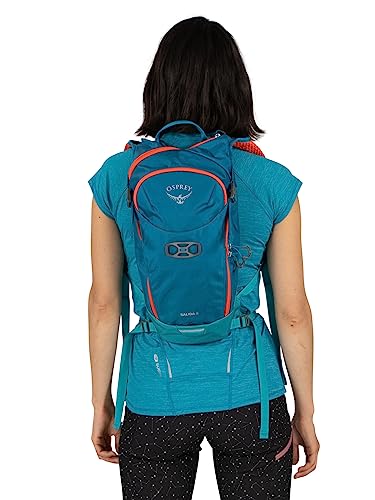 Osprey Salida 8L Women's Biking Backpack with Hydraulics Reservoir, Claret Red, One Size