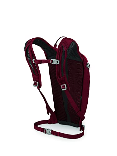 Osprey Salida 8L Women's Biking Backpack with Hydraulics Reservoir, Claret Red, One Size