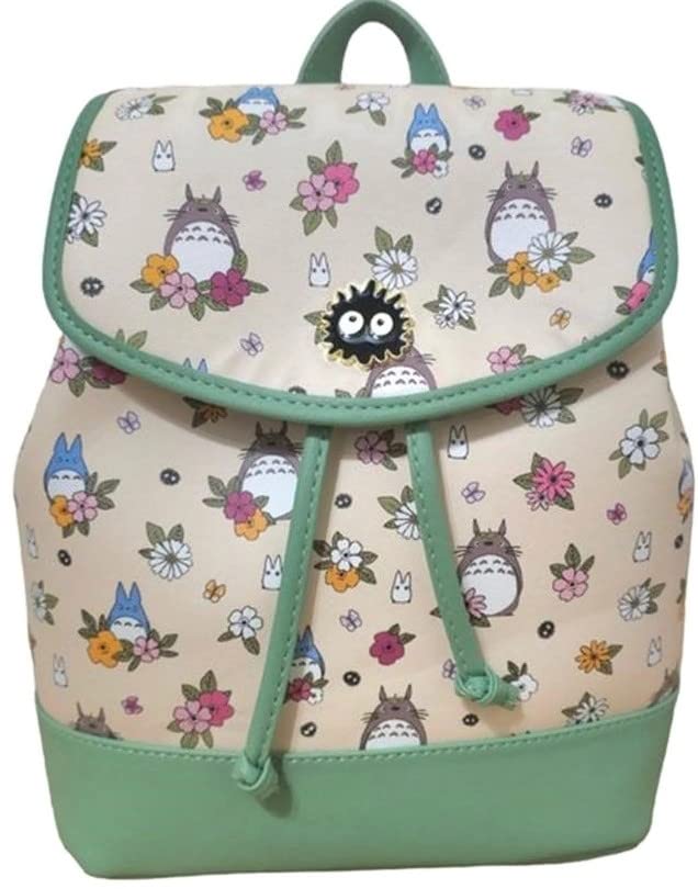 BoxLunch Studio Ghibli My Neighbor Totoro Floral Mini Backpack Exclusive