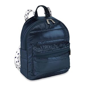 top trenz inc mini backpacks or daybags (navy puffer mini backpack w/blue star)