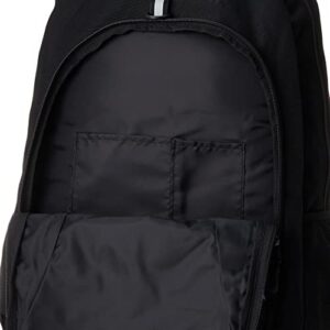 Converse Team Daypack Backpack, Water Repellent, Reflector Function, Capacity: 9.9 gal (37 L), Black