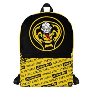 ripple junction cobra kai strike first snake head backpack officially licensed