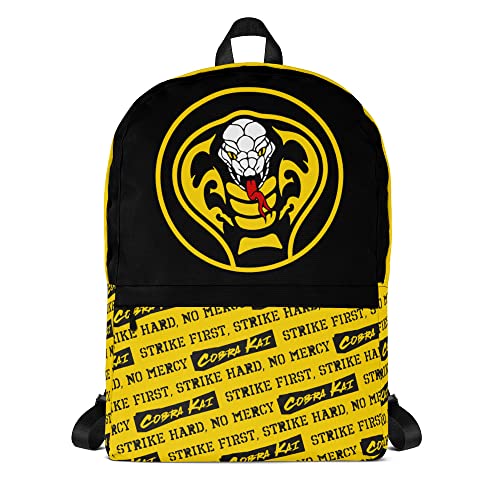 Ripple Junction Cobra Kai Strike First Snake Head Backpack Officially Licensed