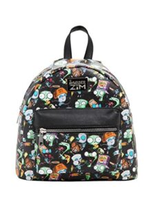 invader zim gir & snacks mini backpack