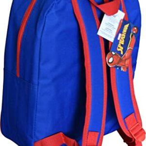 Ruz Spiderman 15" School Bag Backpack (Blue-Red)