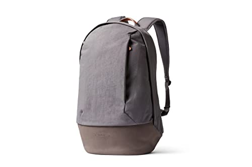 Bellroy Classic Backpack Premium (Leather Panels, Fits 15" Laptop) - Storm Grey