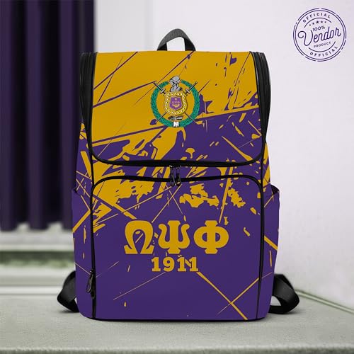 BBGreek Omega Psi Phi Official Vendor - Backpack - 1911 - Fraternity Paraphernalia