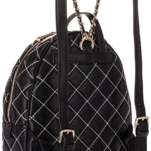 GUESS womens Cessily Backpack, Black Multi, one size US