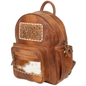 american darling hand carved leather backpack womens mens instant vintage backpacks purse men laptop bookbags cow hide on