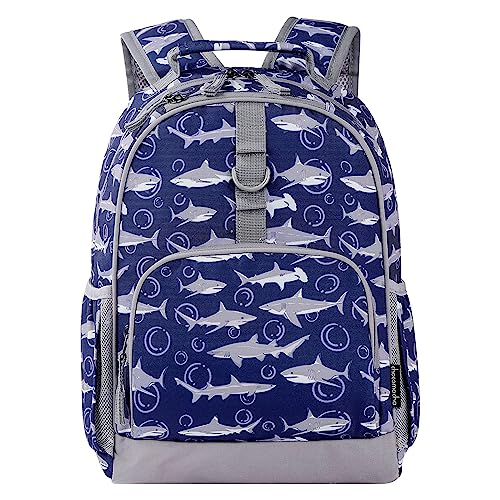 Choco Mocha 17inch Shark Backpack + Lunch Bag