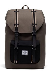 herschel supply co. little america mid-volume bungee cord/black one size