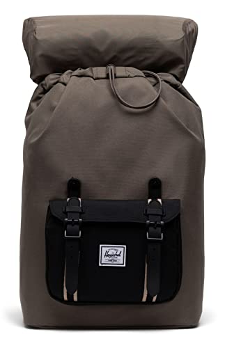 Herschel Supply Co. Little America Mid-Volume Bungee Cord/Black One Size