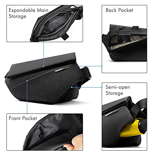 NIID R1+F4 Sling Bag Men Crossbody Shoulder Backpack Waterproof Stylish Chest Bags…