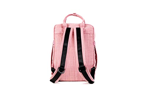 DIME BAGS Hot Box Extra | Hemp Daypack Backpack | Iconic Silhouette and Tons of Space (Pink)