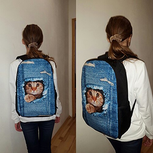 Showudesigns Killer Whale Backpack for Boys Girls Ruck Sack Bags Teen Elementary School Bags Bookbag Orca Knapsack Hippie Tie Dye Dark Blue