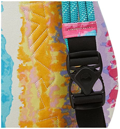 KAVU Go Time Bi-Fold Crossbody Wallet with Rope Strap - Beach Tie Dye