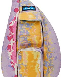 KAVU Mini Rope Bag Cotton Crossbody Sling - Beach Tie Dye