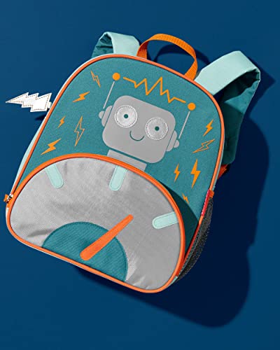 Skip Hop Sparks Little Kid's Backpack, Preschool Ages 3-4, Robot (Discontinued by Manufacturer)