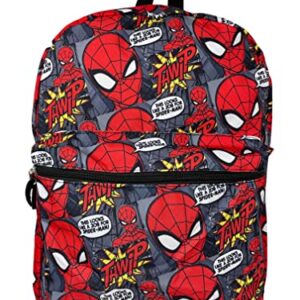 Spiderman 16 inches Allover Print Large Backpack- VERP