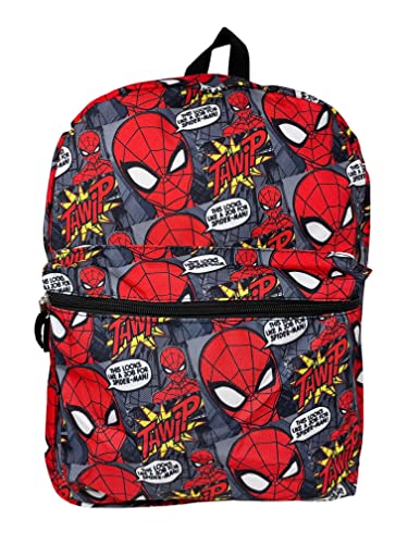 Spiderman 16 inches Allover Print Large Backpack- VERP