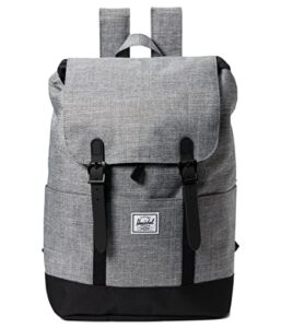 herschel supply co. retreat small raven crosshatch one size